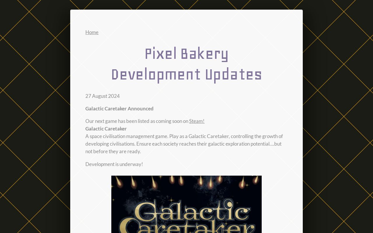 Pixel Bakery Dev Updates